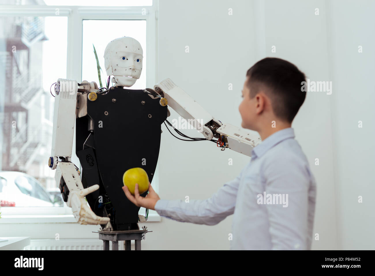 Humanoid robot child hi-res stock photography and images - Alamy