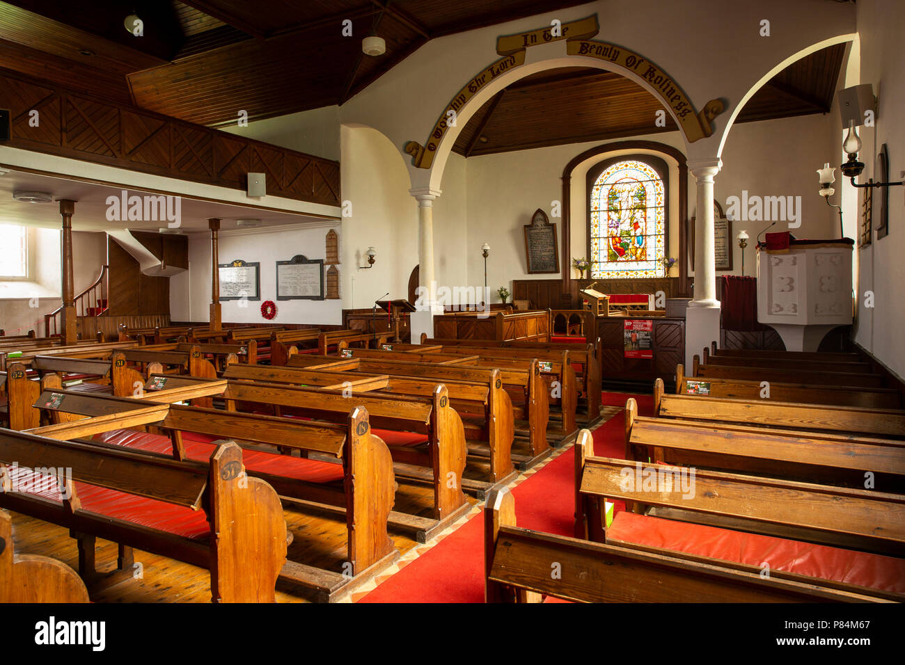Ballintoy church hi-res stock photography and images - Alamy
