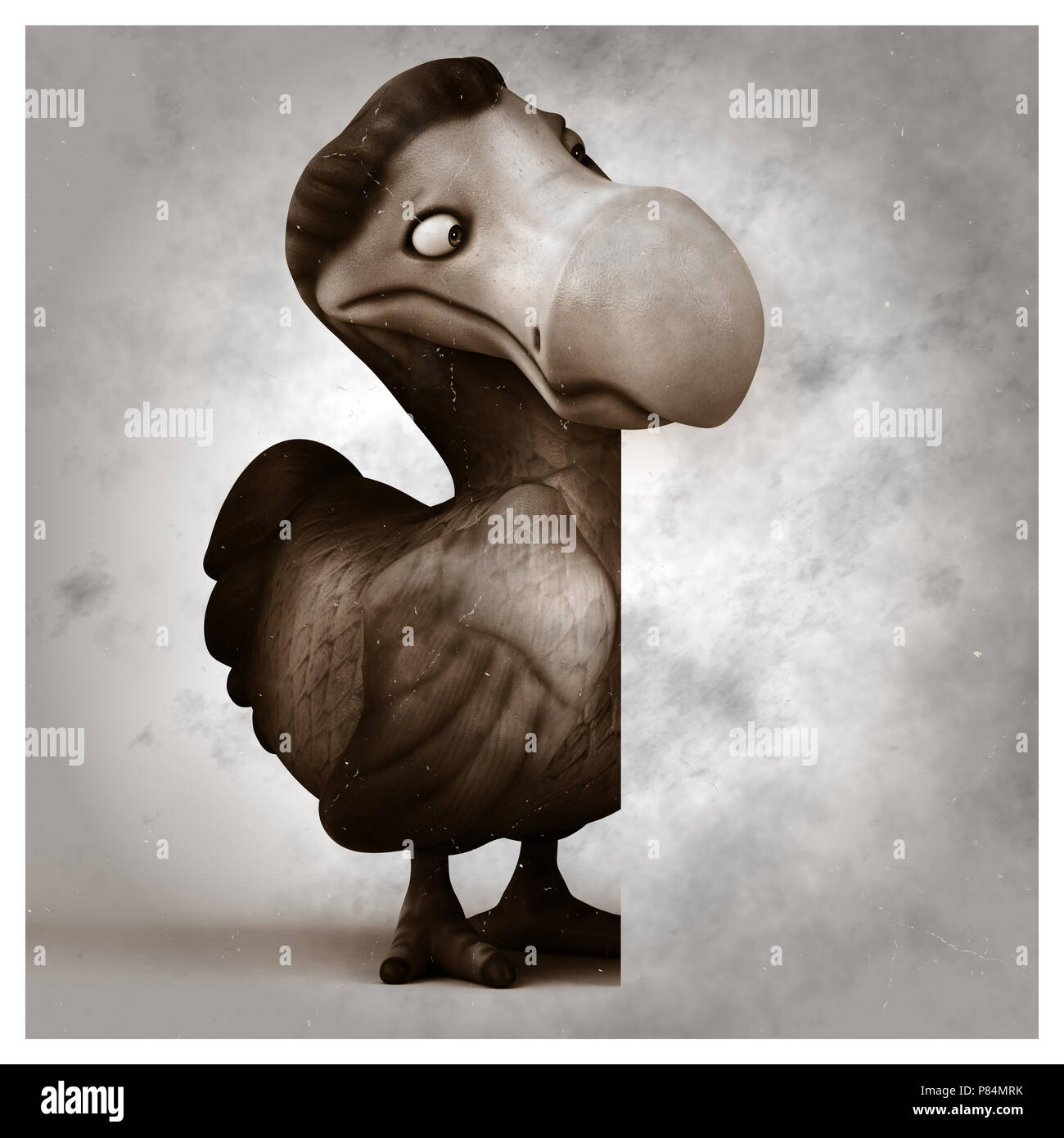 Dodo drawing Cut Out Stock Images & Pictures - Alamy