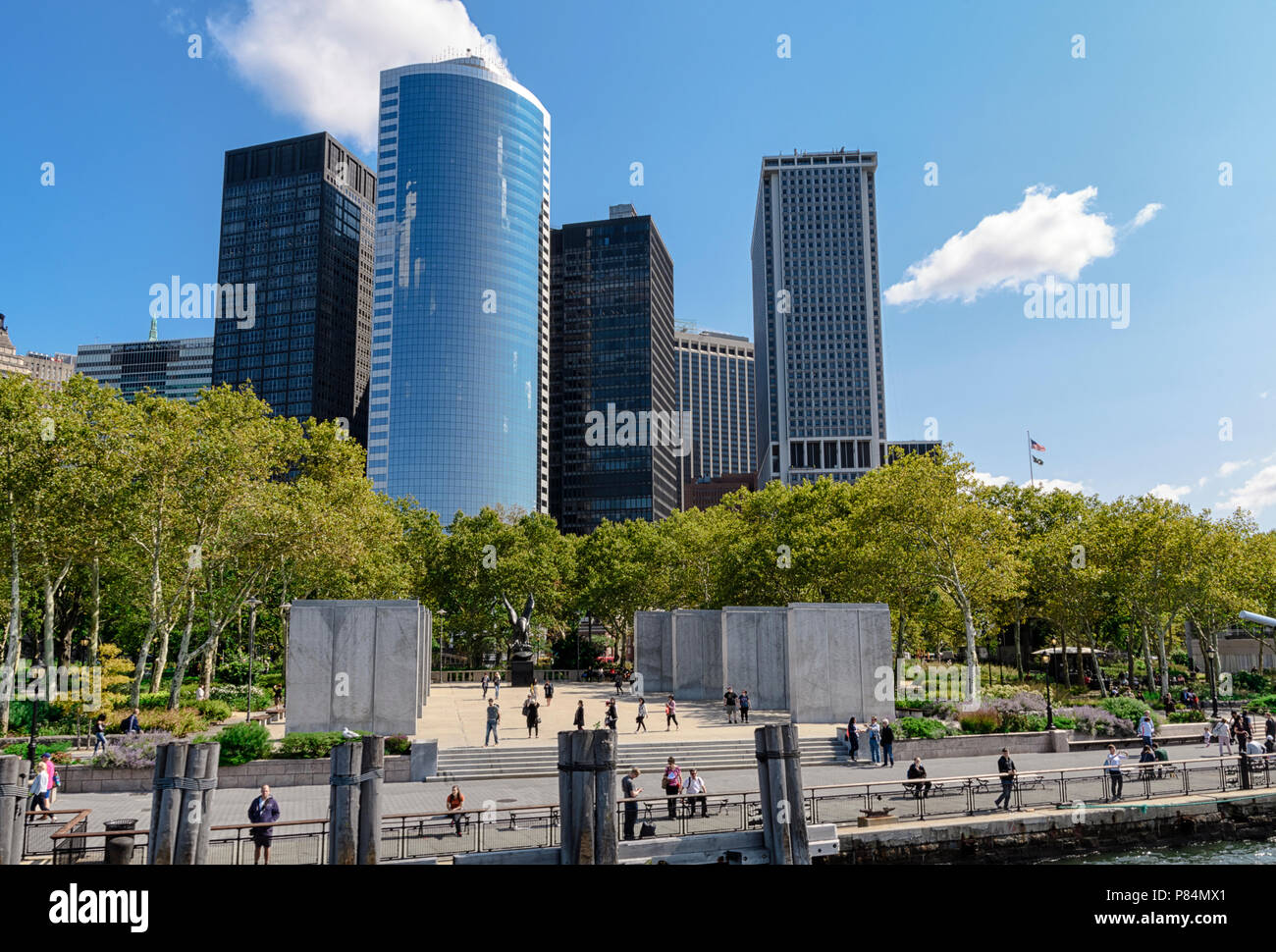 Battery park hi-res stock photography and images - Alamy