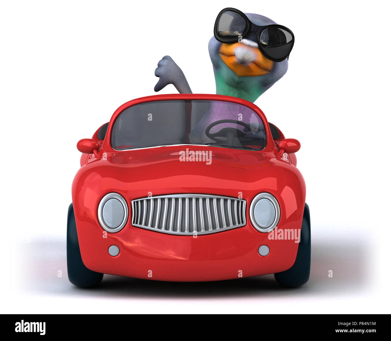 Pigeon car Cut Out Stock Images & Pictures - Alamy