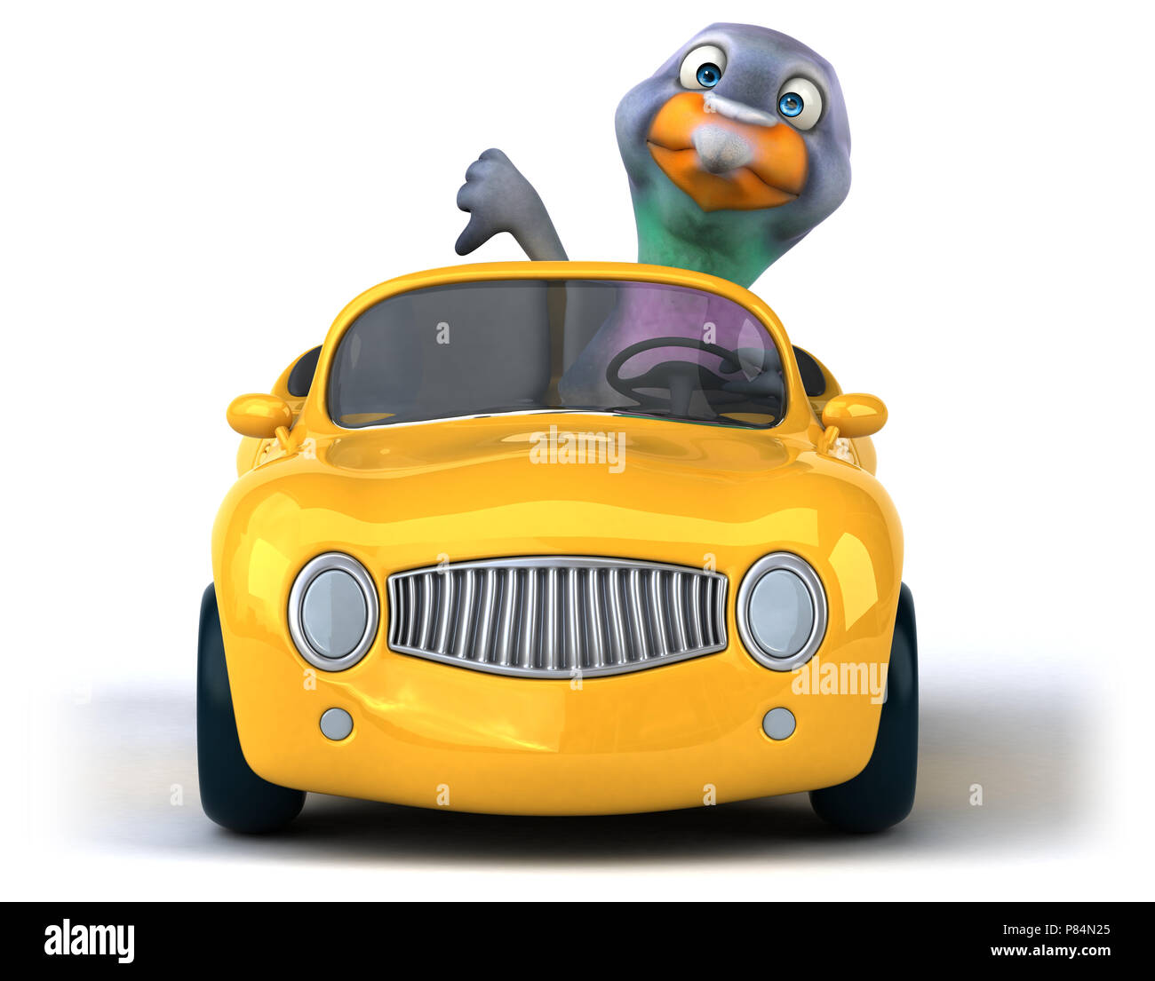Pigeon car Cut Out Stock Images & Pictures - Alamy