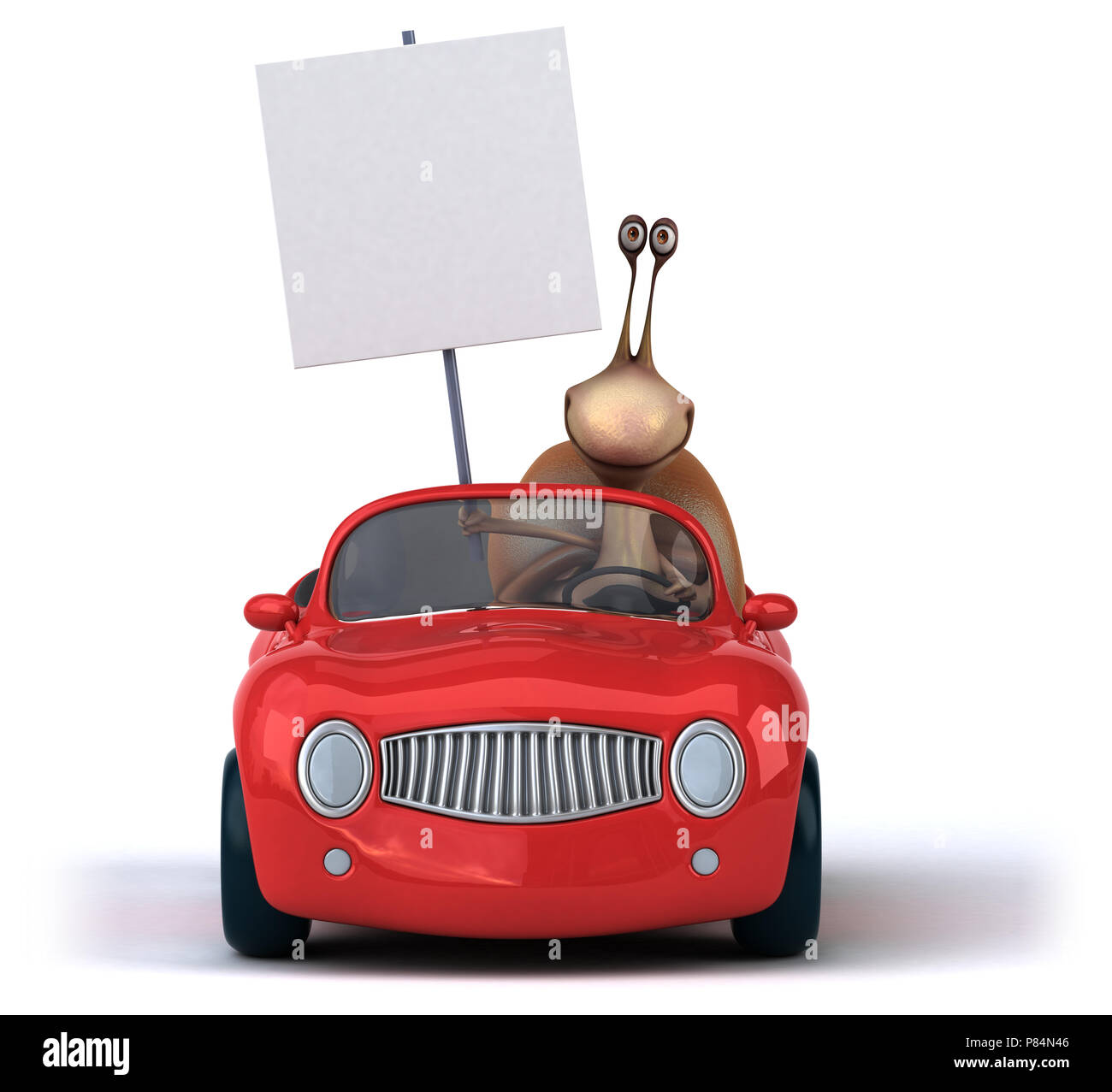 Car snail road hi-res stock photography and images - Alamy