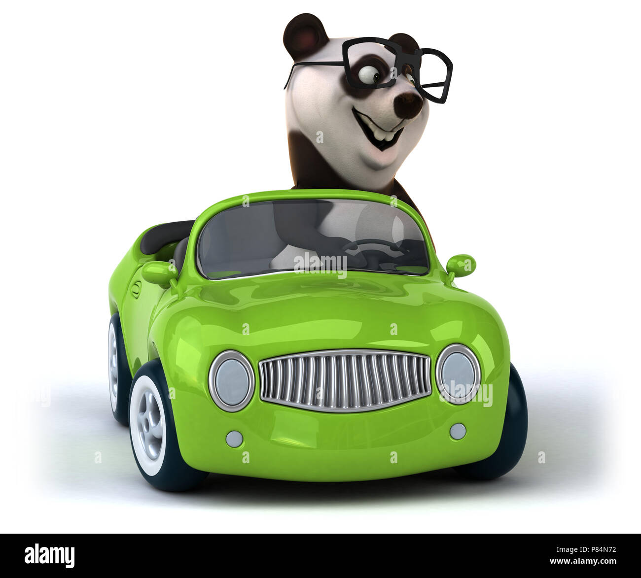 Panda car Cut Out Stock Images & Pictures - Alamy