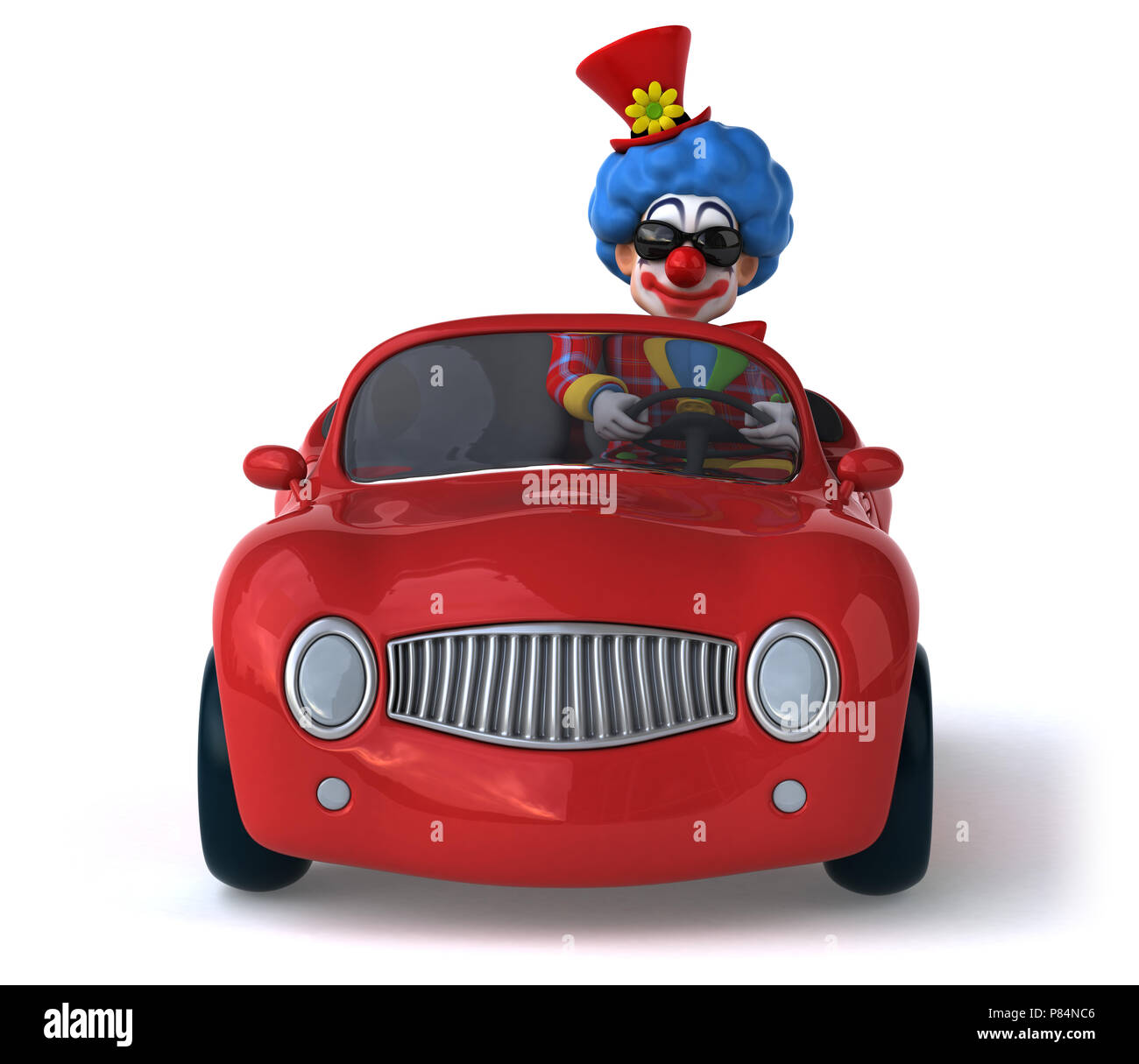 Circus clown car Cut Out Stock Images & Pictures - Alamy