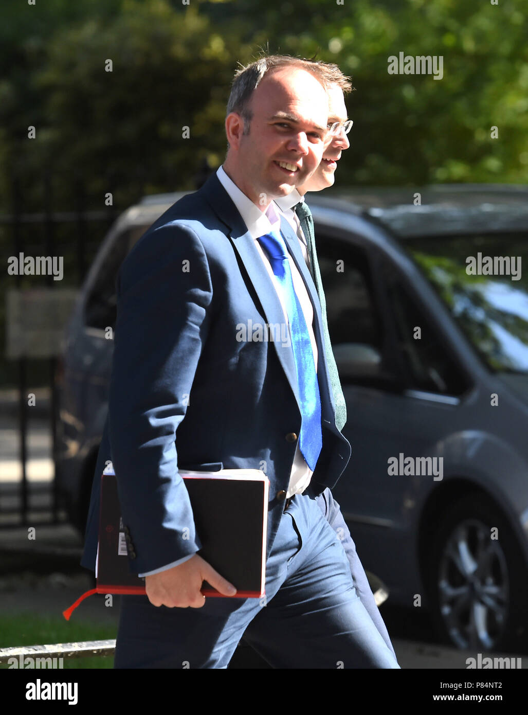 Theresa May's Chief of Staff Gavin Barwell in Downing Street in London ...