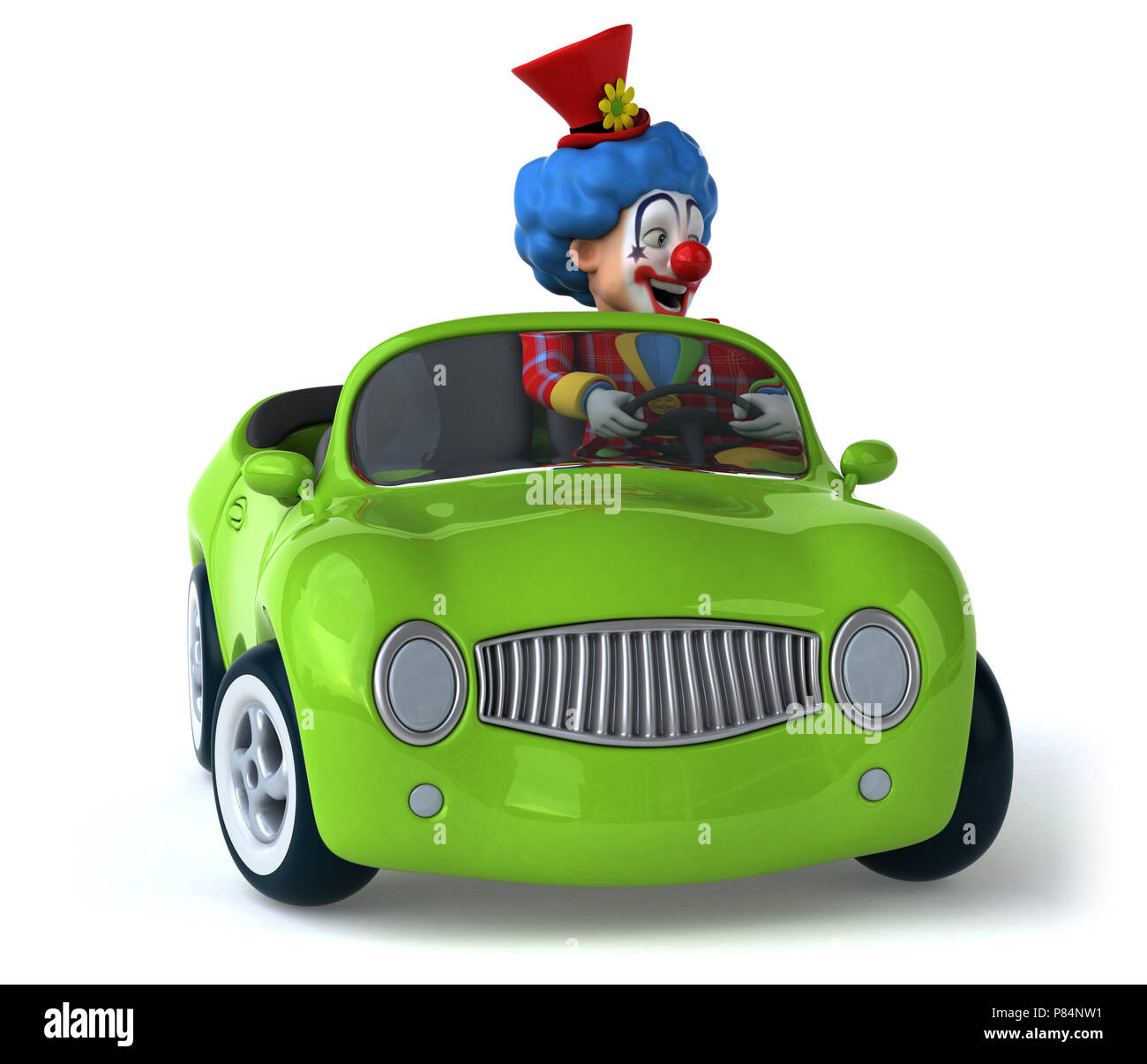 Circus clown car Cut Out Stock Images & Pictures - Alamy