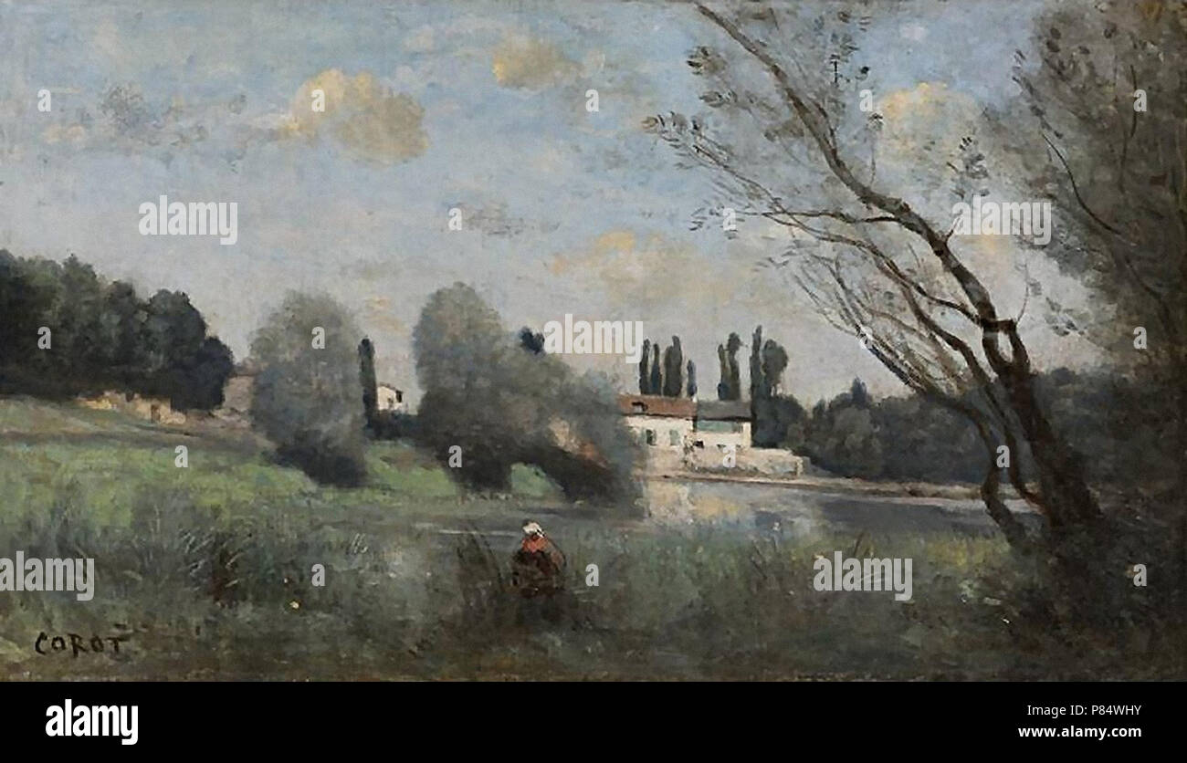 Corot Jean Baptiste Camille - Ville D'avray 07 - L'ùC9tang De Ville D ...