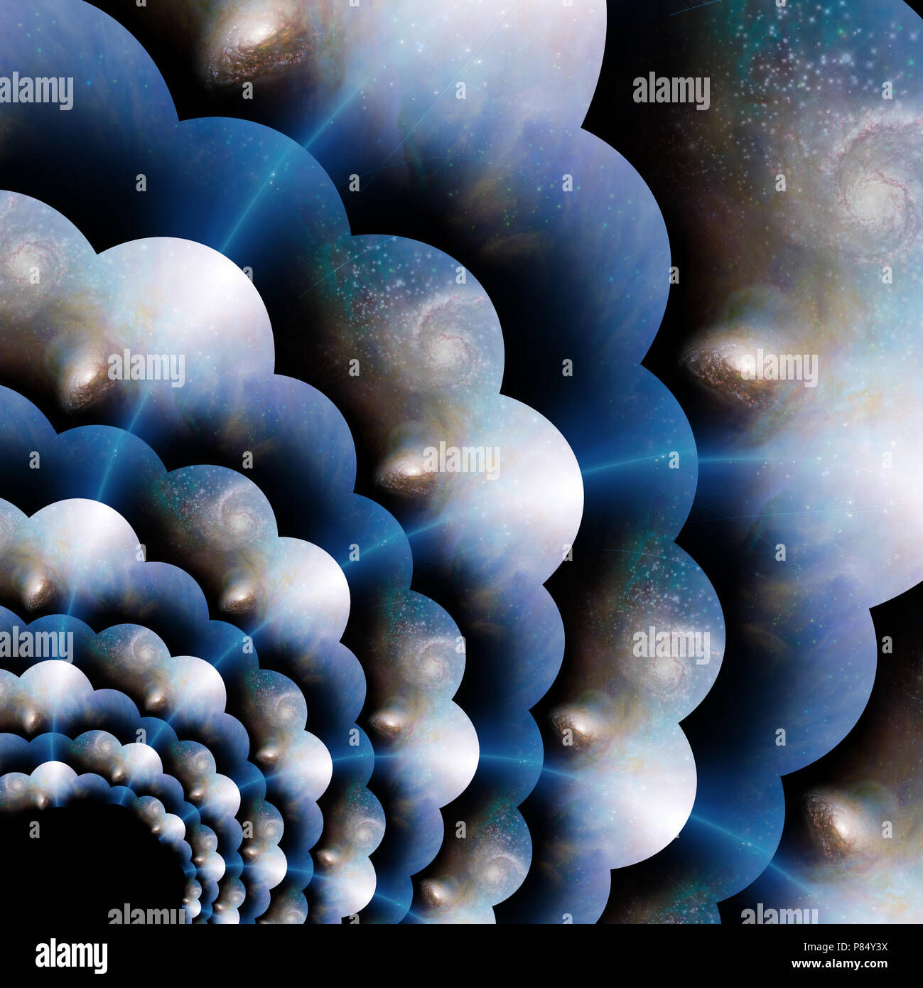 Multi Layered space Stock Photo - Alamy