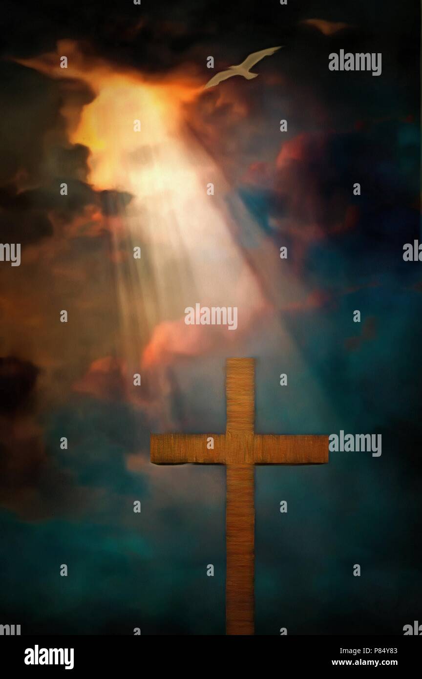 Christ in surrealism hi-res stock photography and images - Alamy