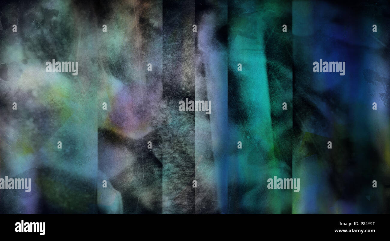 Muted azure abstract. 3D rendering Stock Photo - Alamy