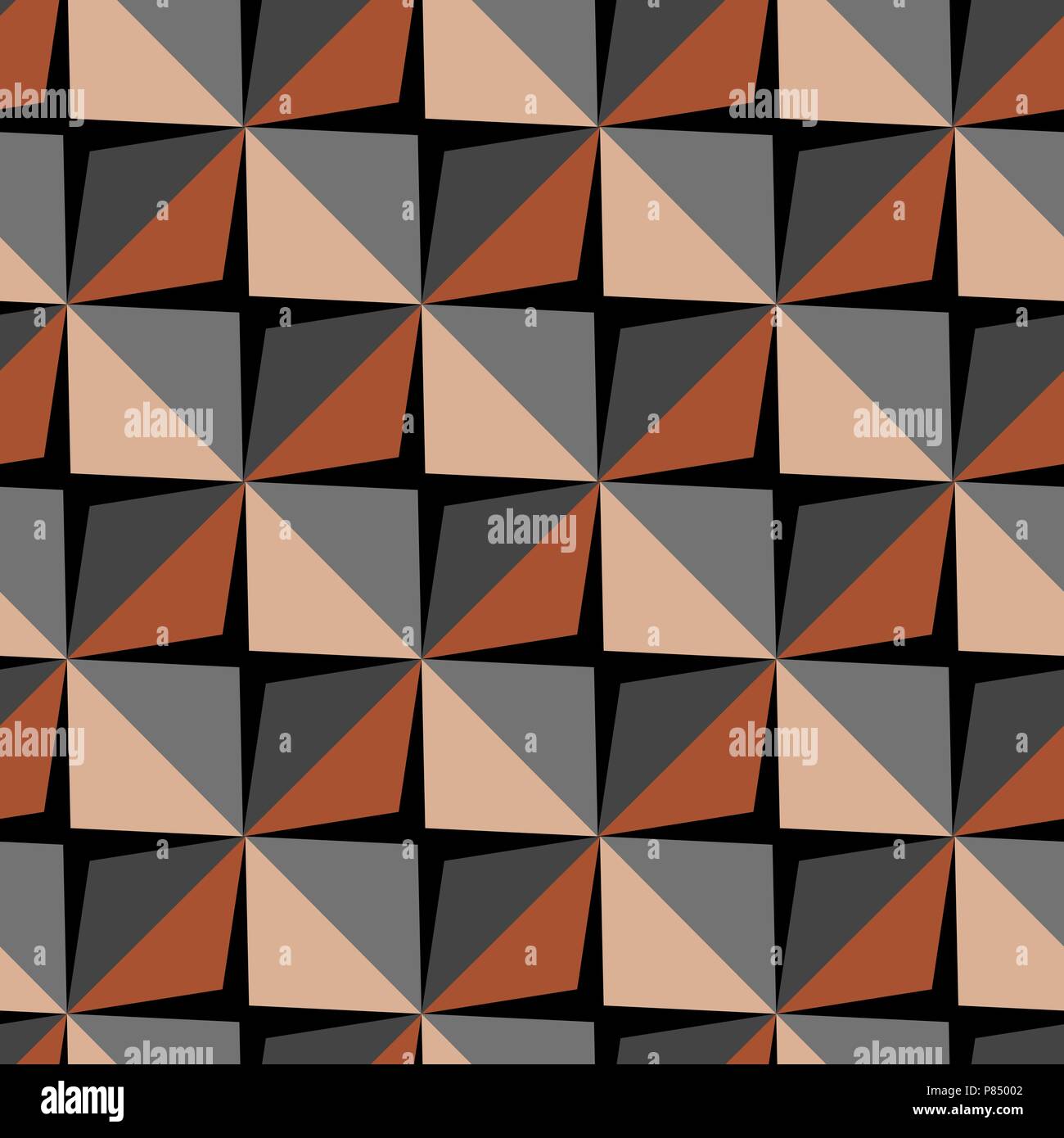 Vector papper stickers cut-out tile grange seamless pattern for fabric ...