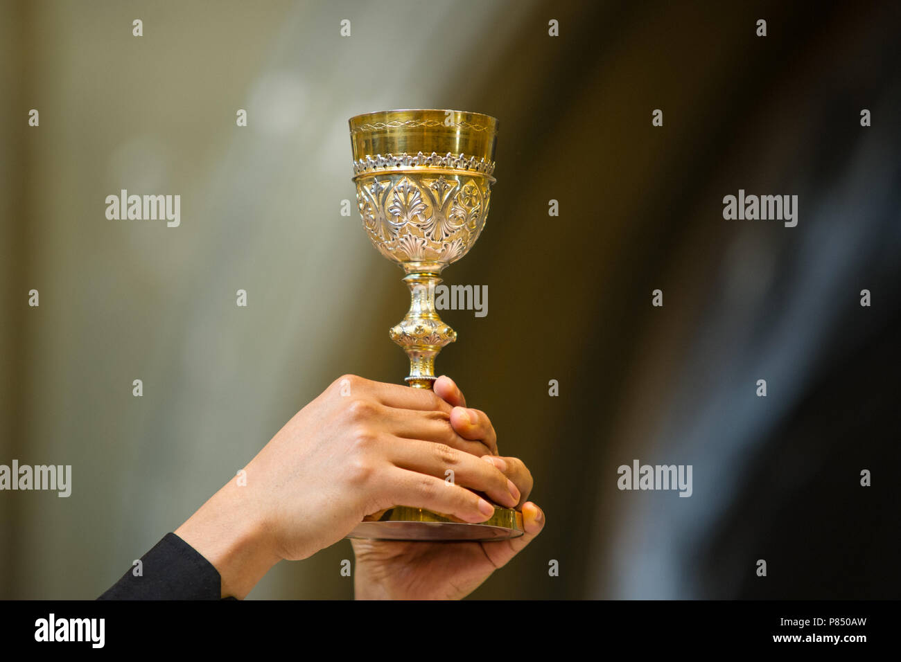 Catholic priest confession hi-res stock photography and images - Alamy