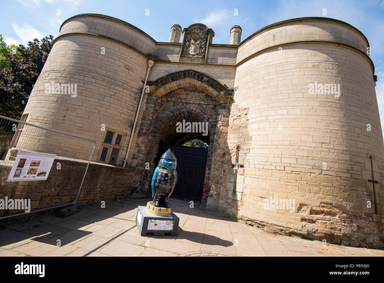 Nottingham Castle Closed for Renovation til 2020, Nottinghamshire ...
