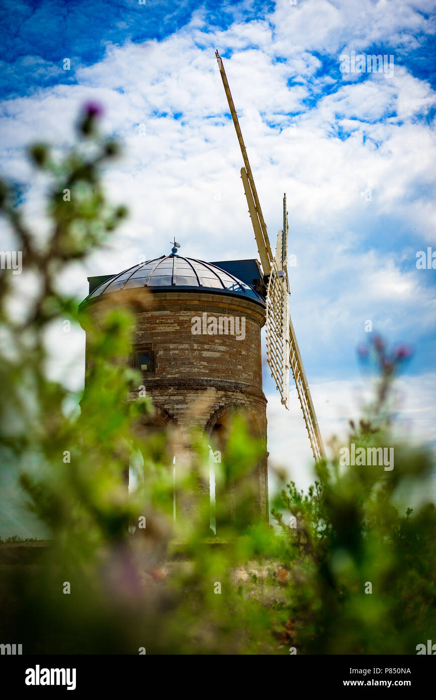 Chesterton Windmill on a summers day in Warwickshire, UK Stock Photo ...