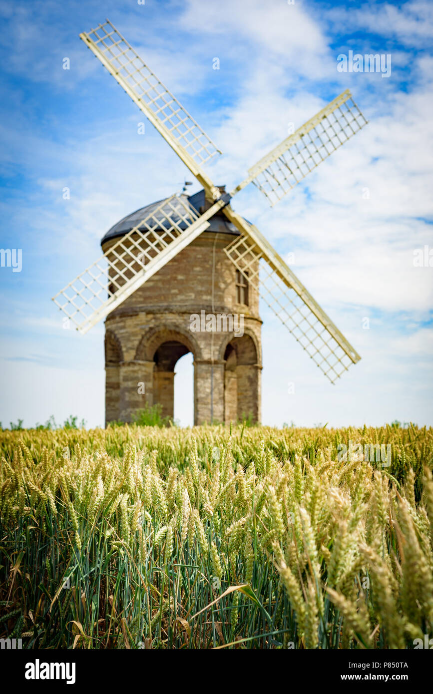 Chesterton Windmill on a summers day in Warwickshire, UK Stock Photo ...