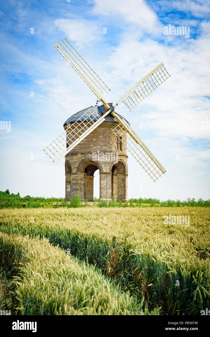 Chesterton Windmill on a summers day in Warwickshire, UK Stock Photo ...