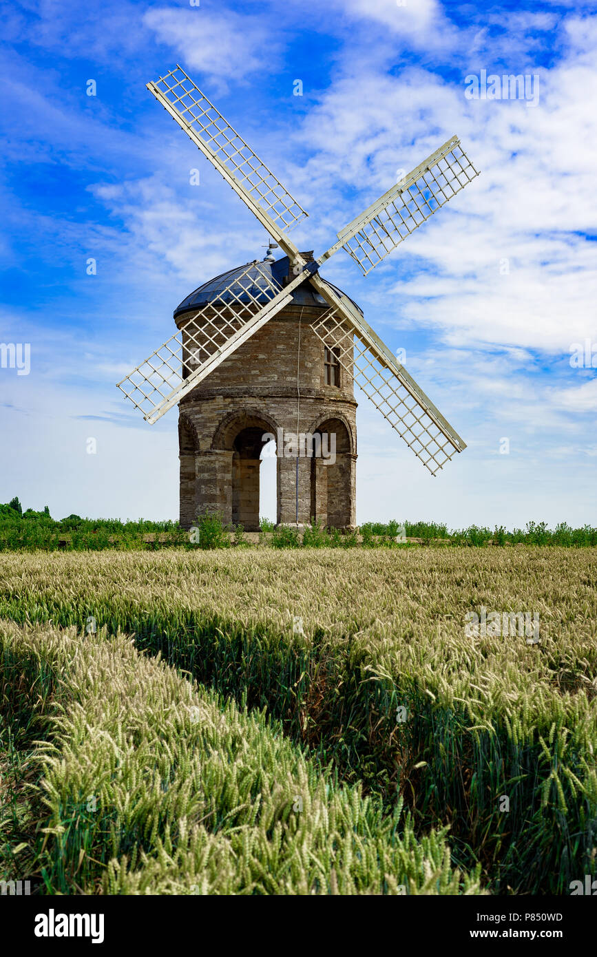 Chesterton Windmill on a summers day in Warwickshire, UK Stock Photo ...