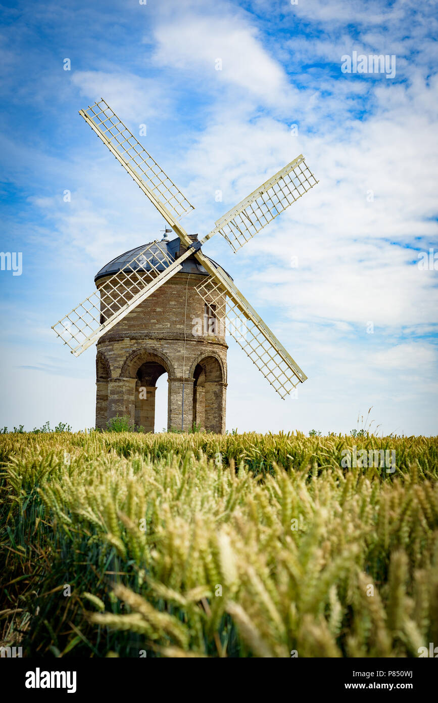 Chesterton Windmill on a summers day in Warwickshire, UK Stock Photo ...