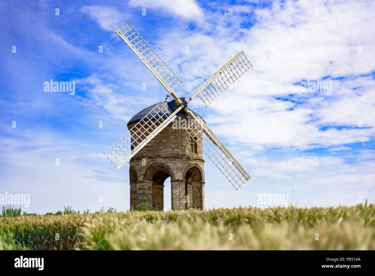 Chesterton Windmill on a summers day in Warwickshire, UK Stock Photo ...