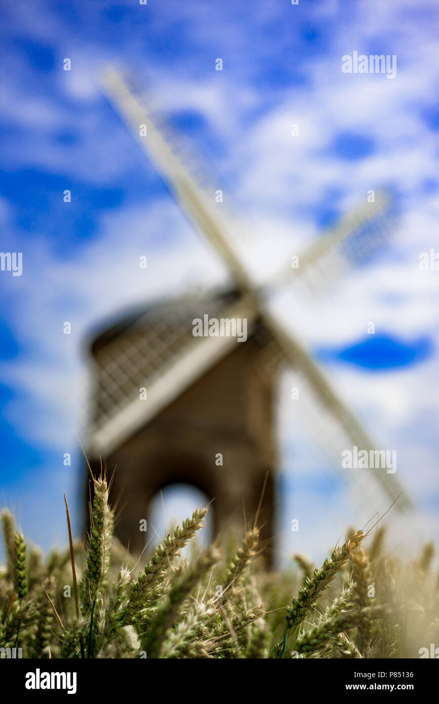 Chesterton Windmill on a summers day in Warwickshire, UK Stock Photo ...