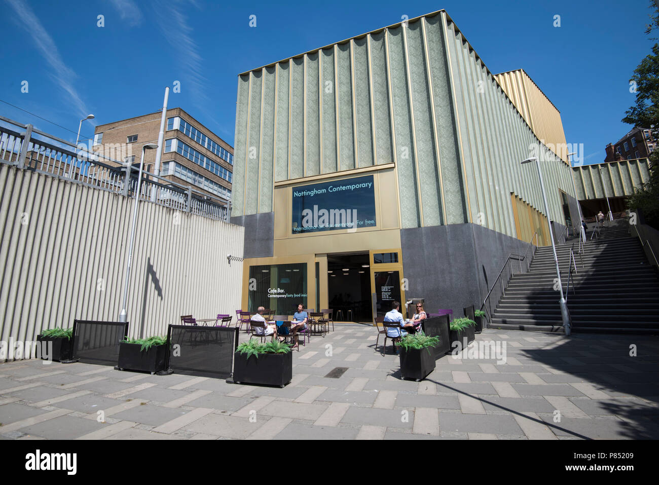 Architect of the nottingham contemporary arts centre hi-res stock ...
