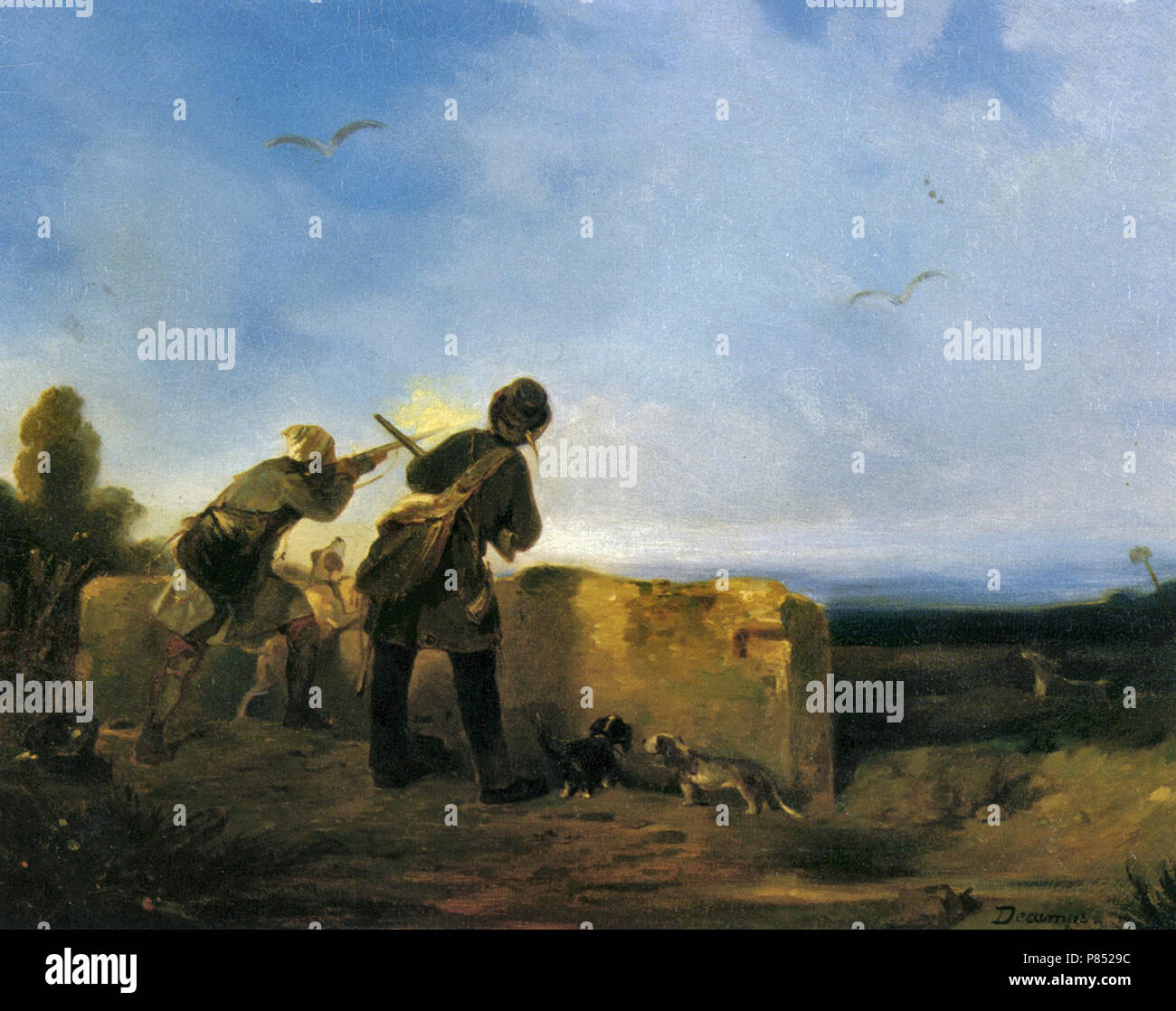 Painter alexandre gabriel decamps hi-res stock photography and images ...