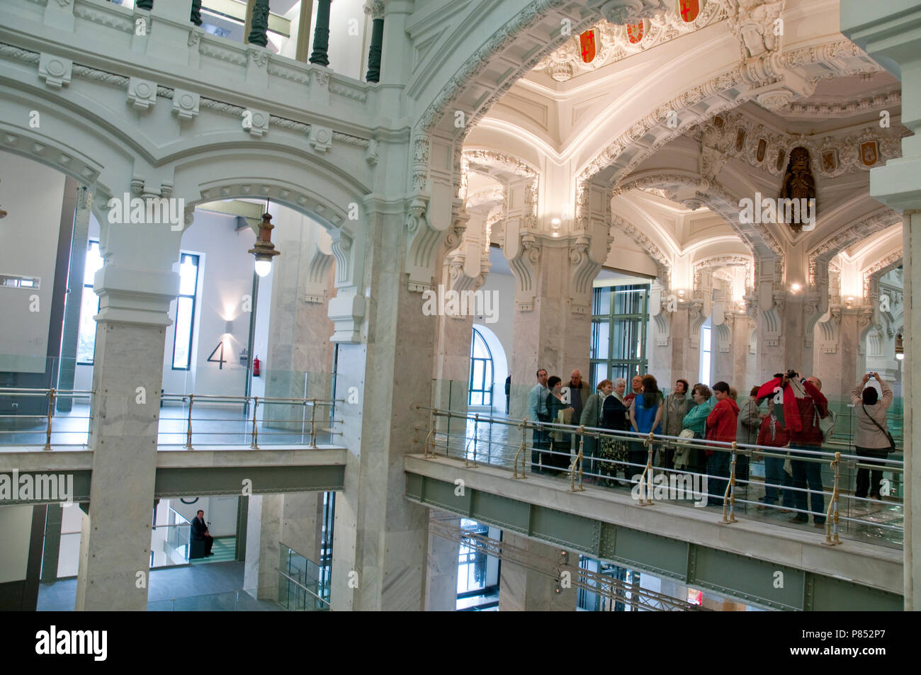 Interior view palacio de cibeles hi-res stock photography and images ...