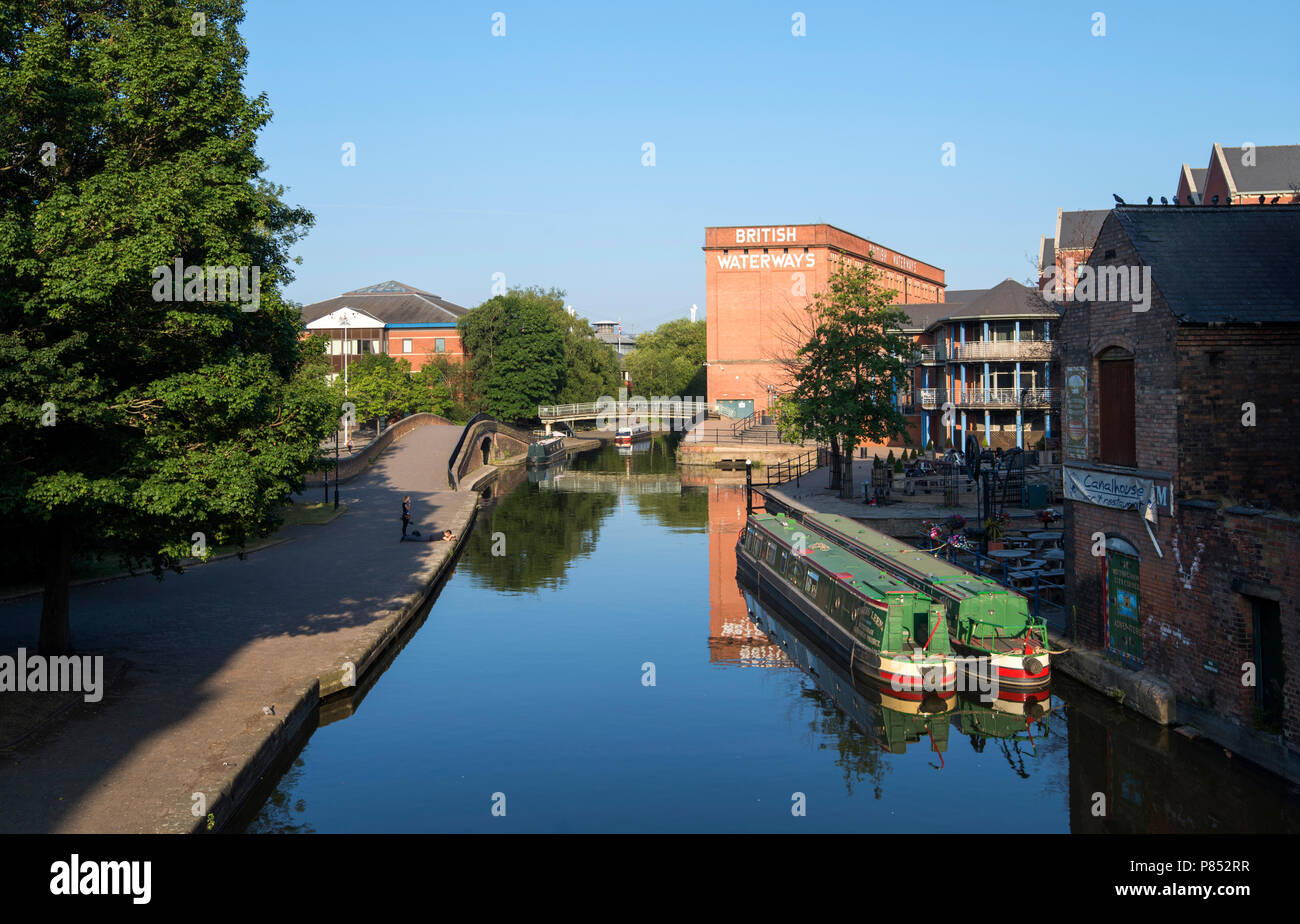 Waterfront in Nottingham City, Nottinghamshire England UK Stock Photo ...