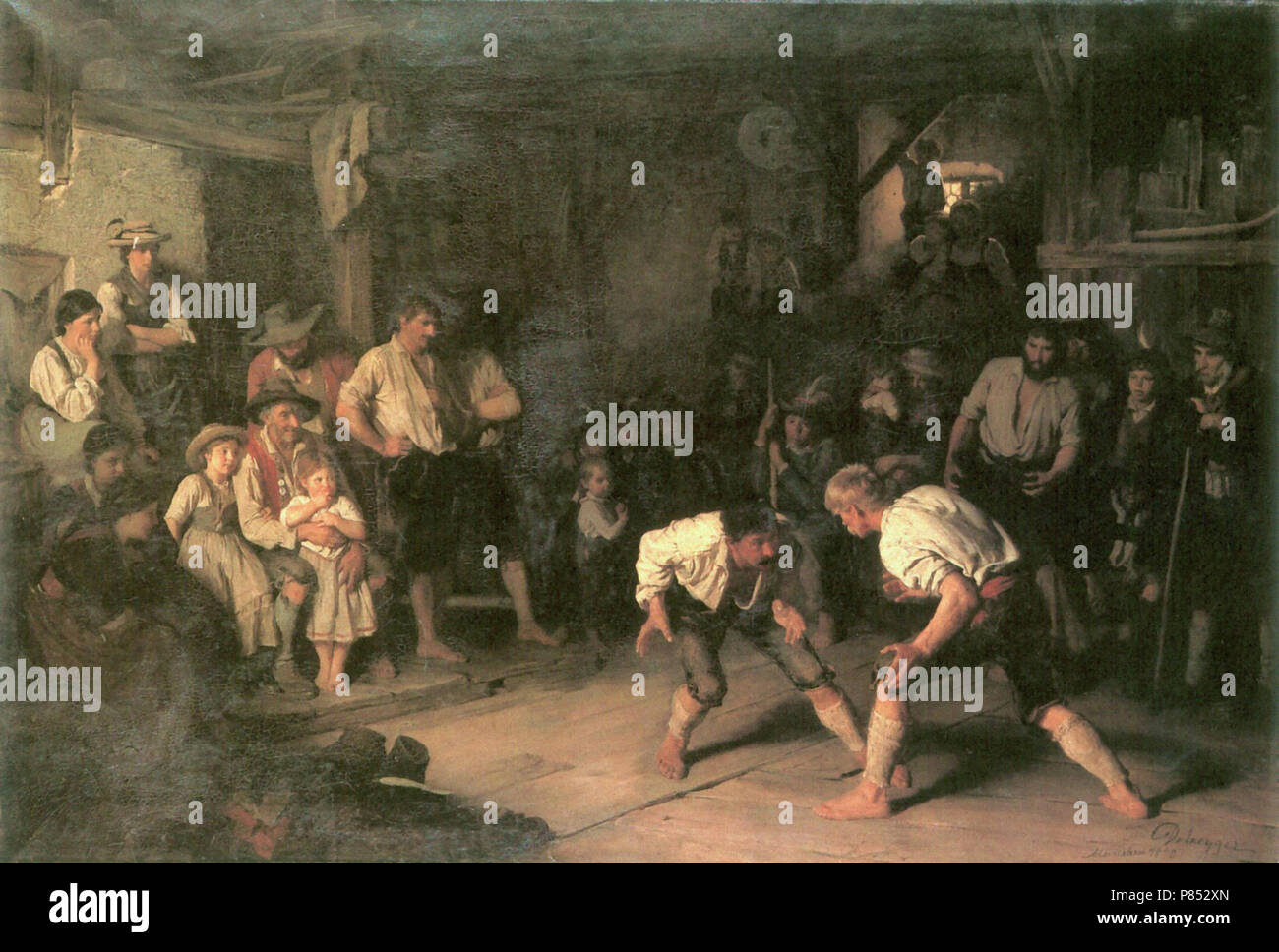 Ringkampf hi-res stock photography and images - Alamy