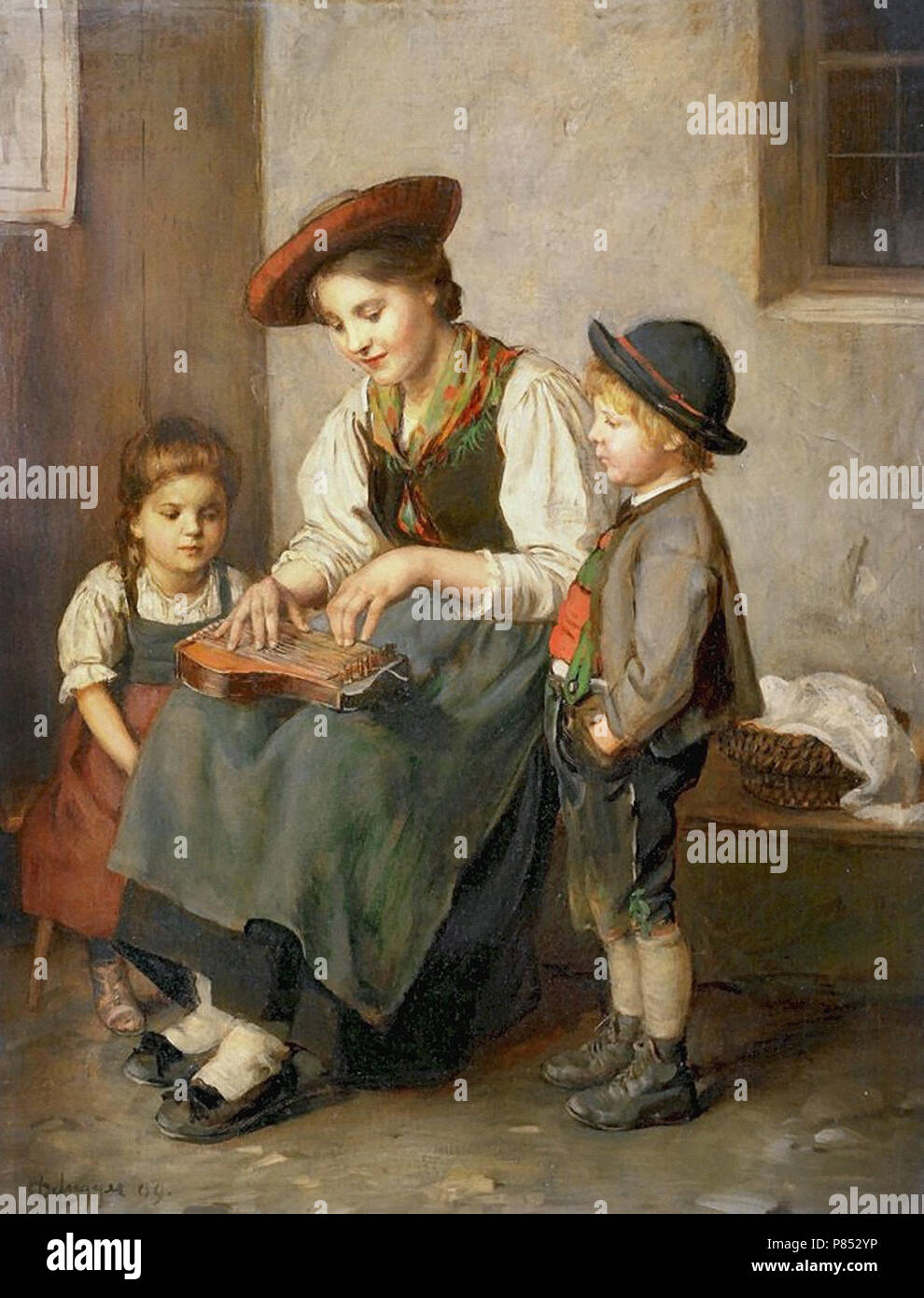 Zither player hi-res stock photography and images - Alamy