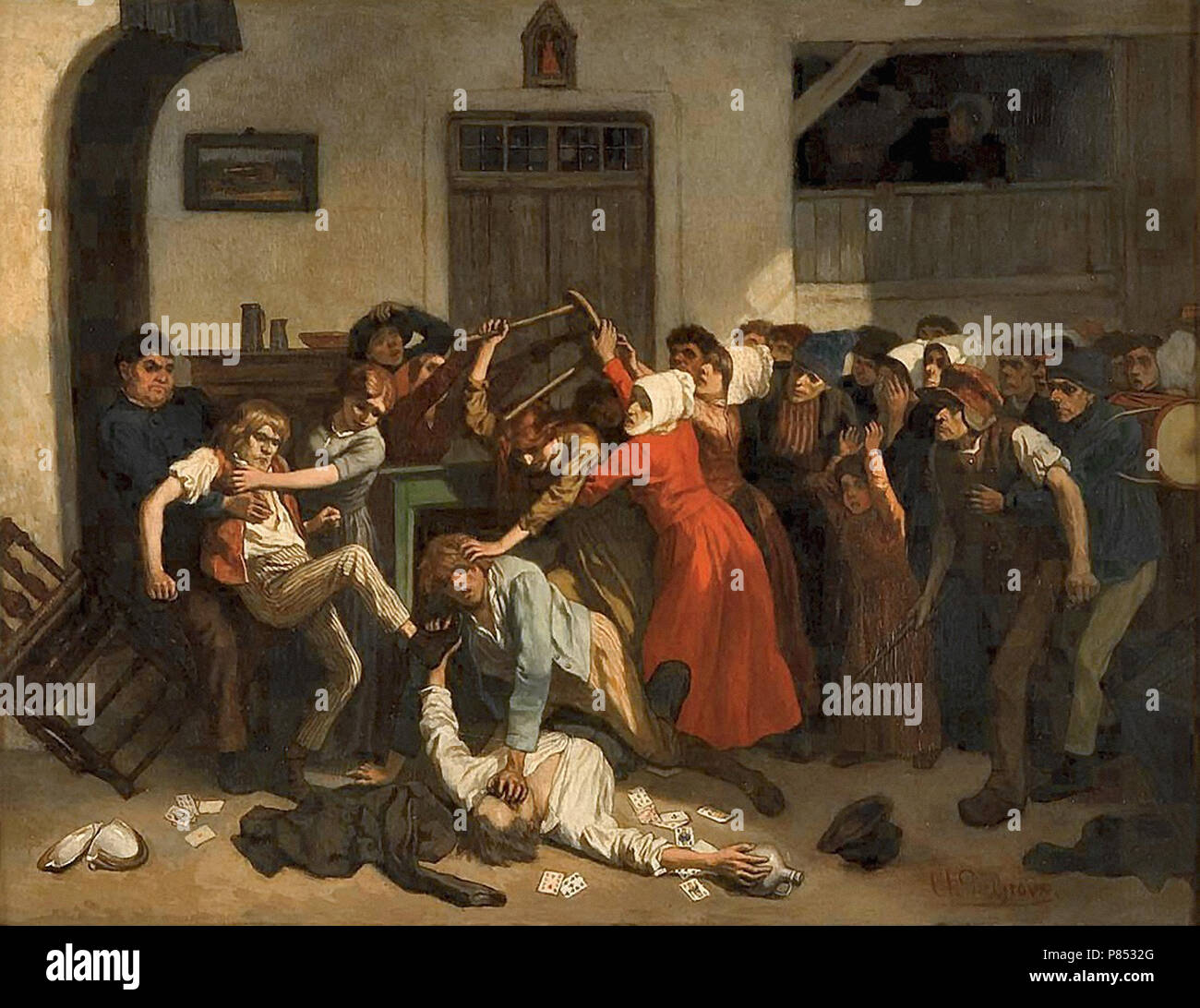 Cabaret painting hi-res stock photography and images - Alamy