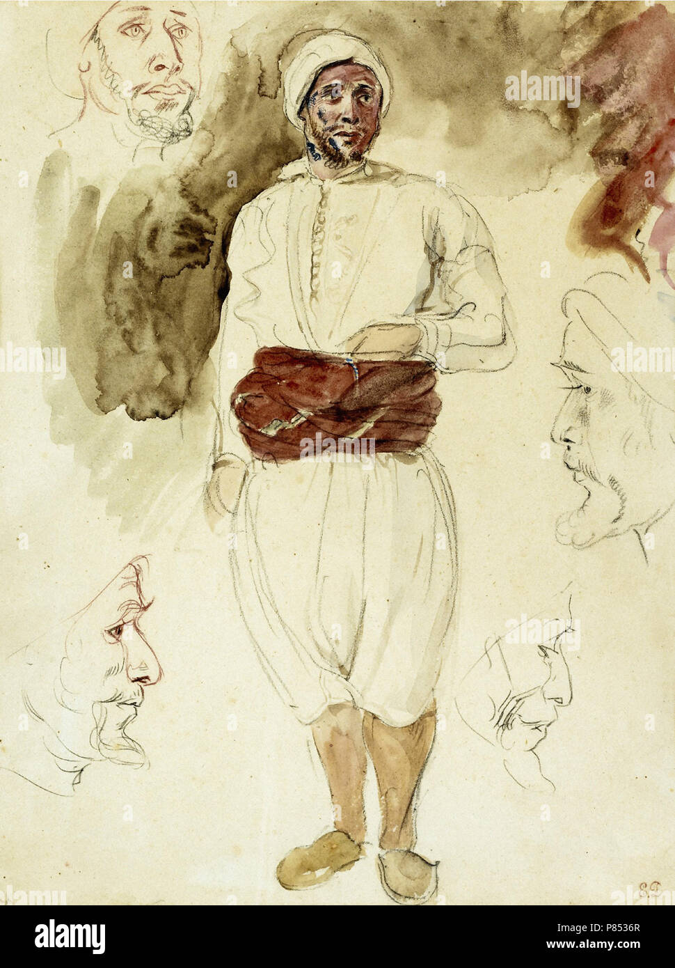 Eugene delacroix arab hi-res stock photography and images - Alamy