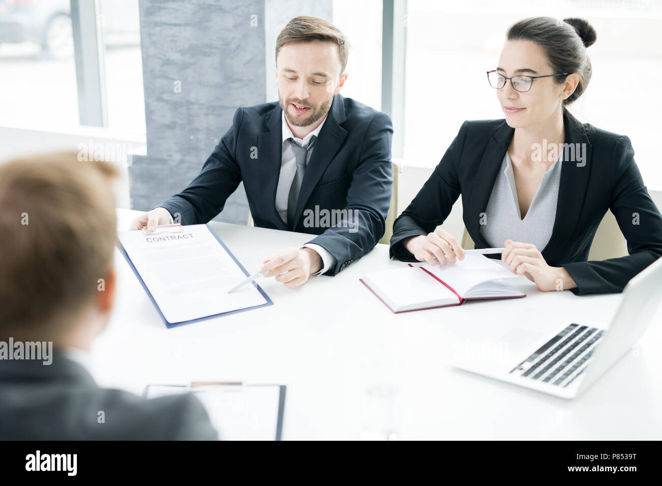 Client managers hi-res stock photography and images - Alamy