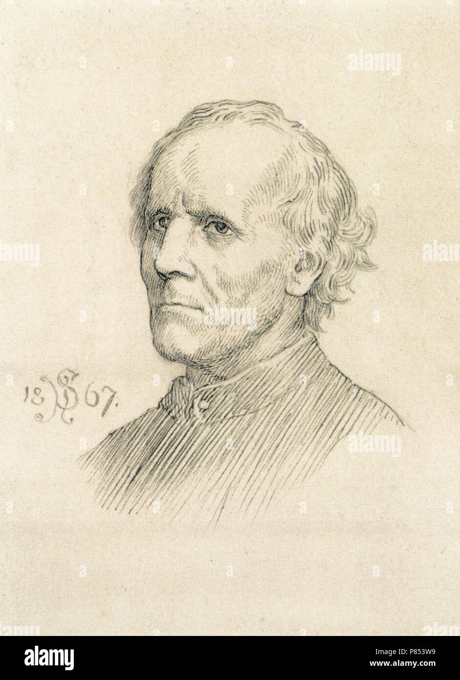 Painter julius schnorr von carolsfeld hi-res stock photography and ...