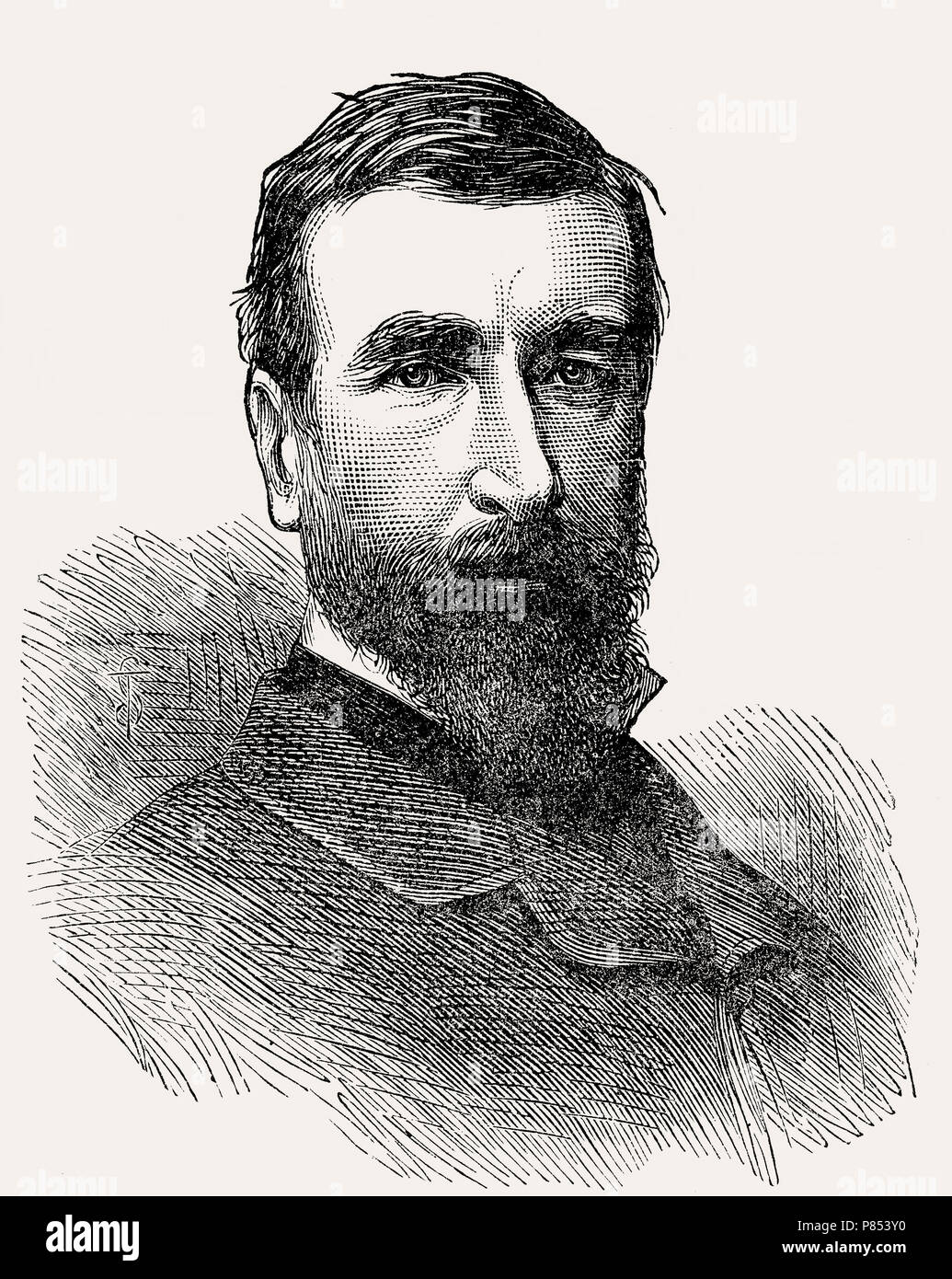 General Sir Redvers Henry Buller, 1839 – 1908, a British Army officer ...