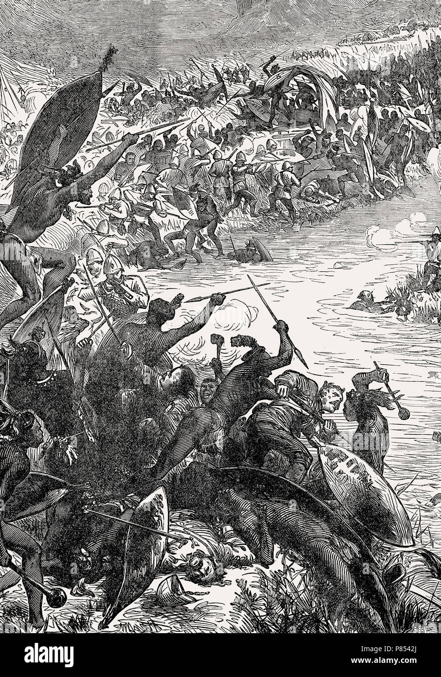 Zulu wars hi-res stock photography and images - Alamy