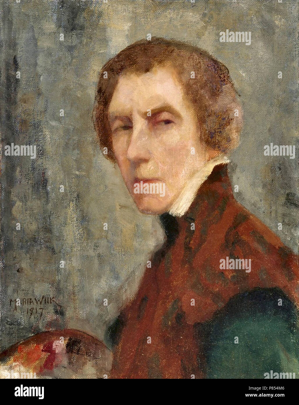 Wiik Maria - Self Portrait Stock Photo - Alamy