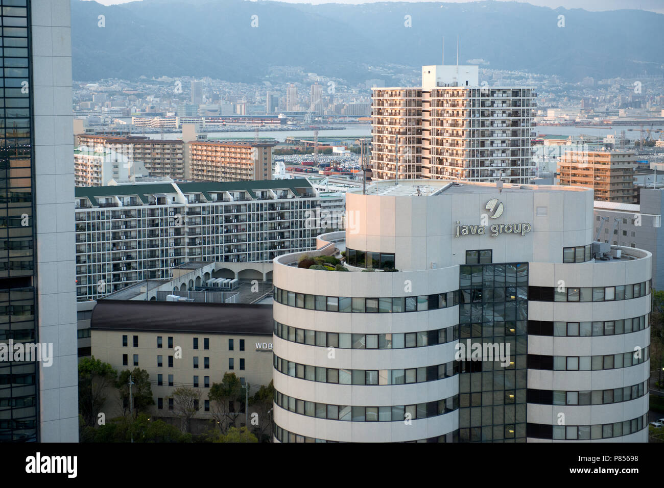 Aerial view of Kobe, Japan Stock Photo - Alamy