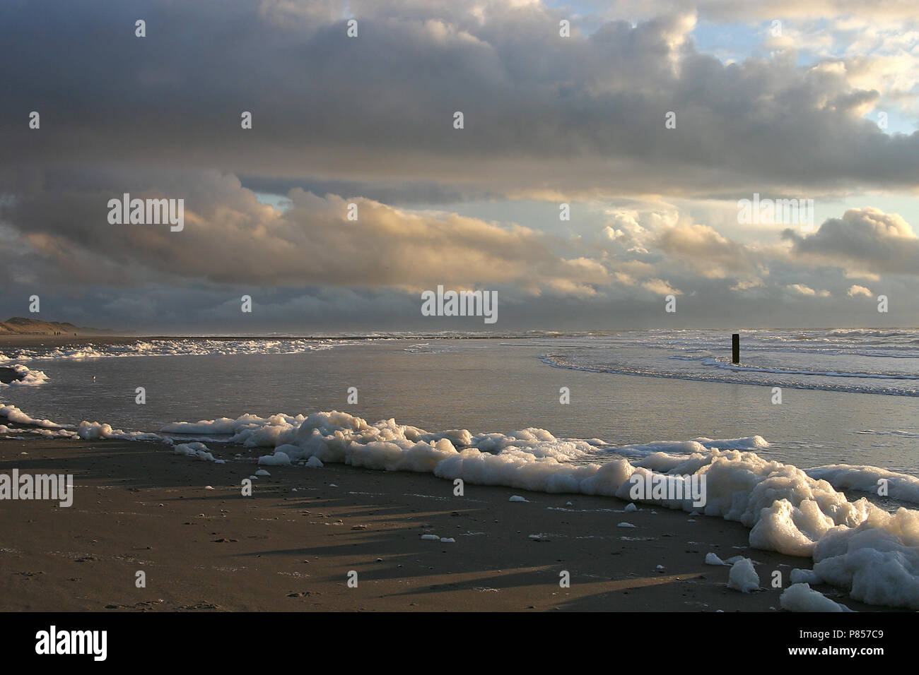 Het strand bij Camperduin; The beach at Camperduin Stock Photo - Alamy