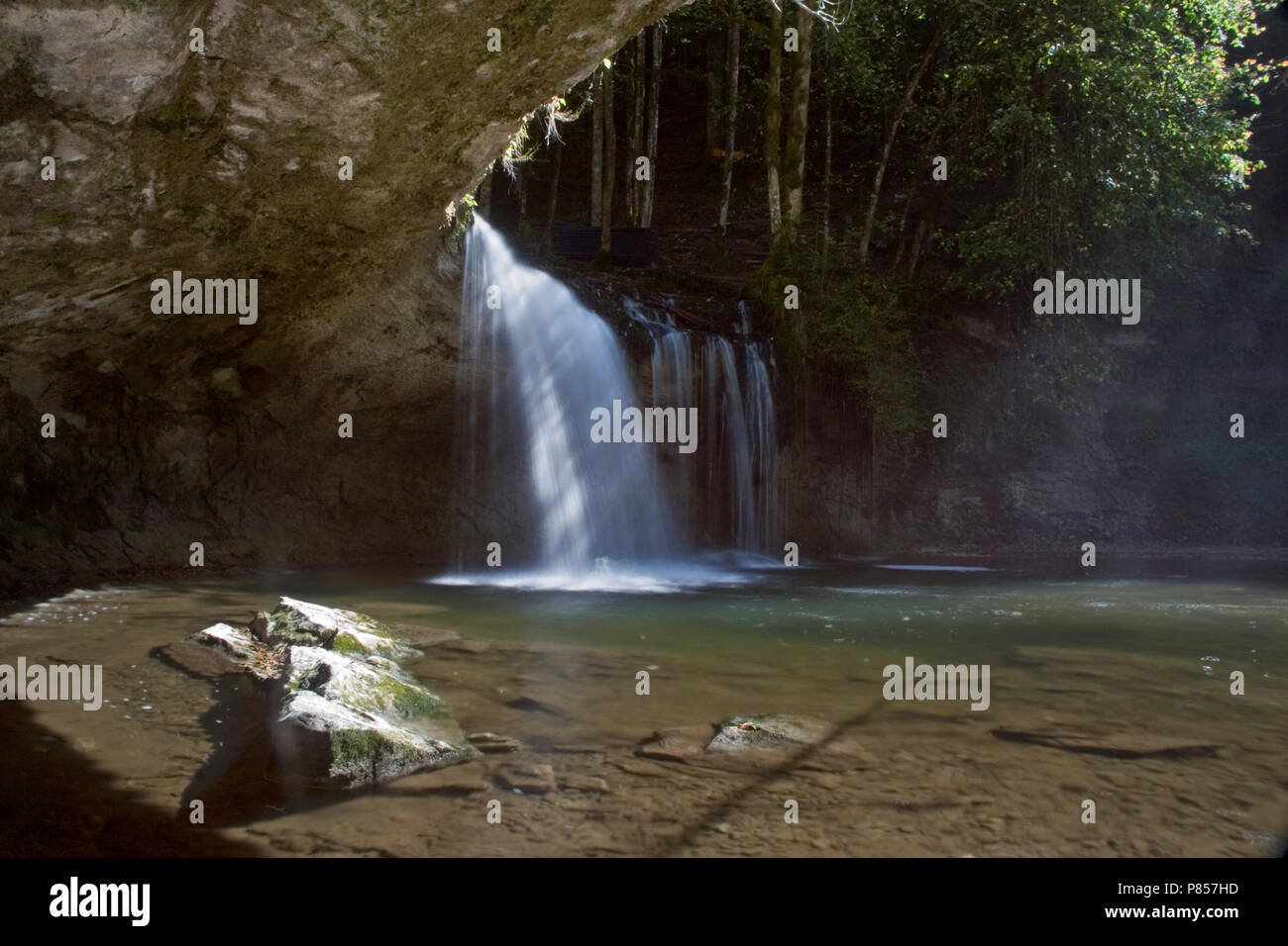 Cascade de Herisson, France Stock Photo - Alamy