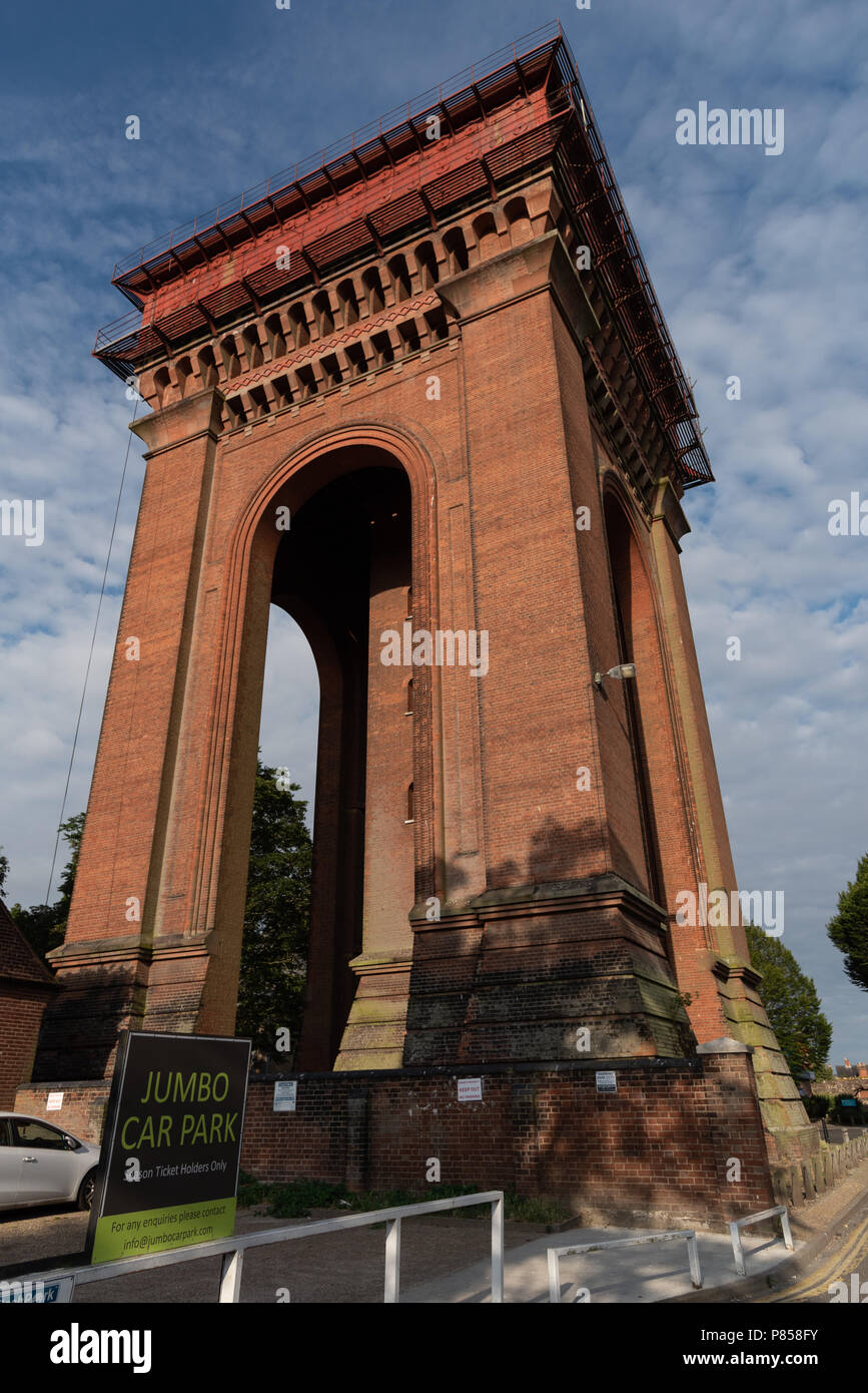 Jumbo Water Tower in Colchester, UK Stock Photo - Alamy