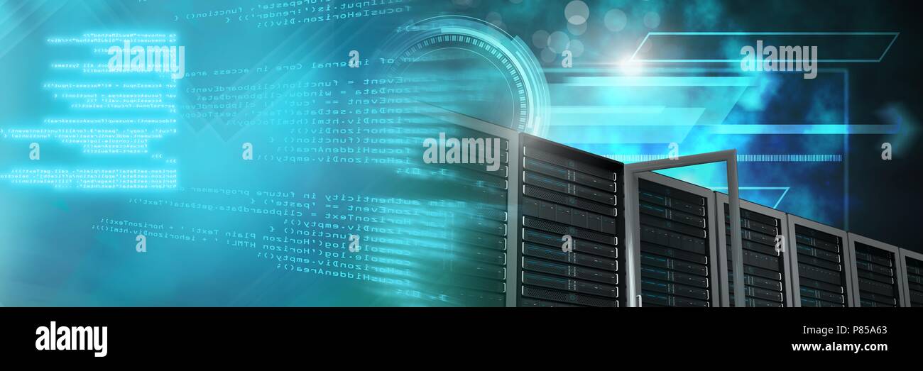 Computer servers and financial currency technology information ...