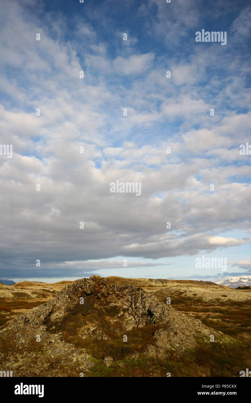 Wolkenlucht te Myvatn; Clouds at Myvatn Stock Photo - Alamy