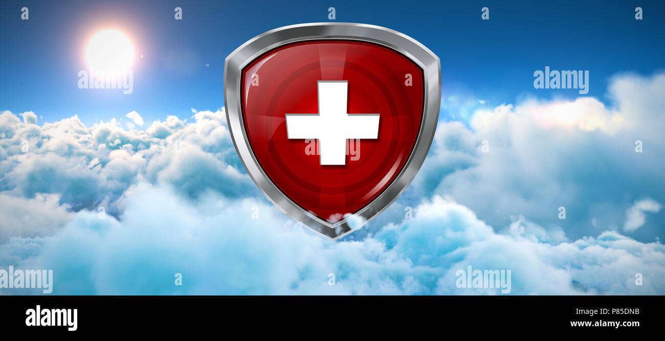 Composite image of red cross symbol Stock Photo - Alamy