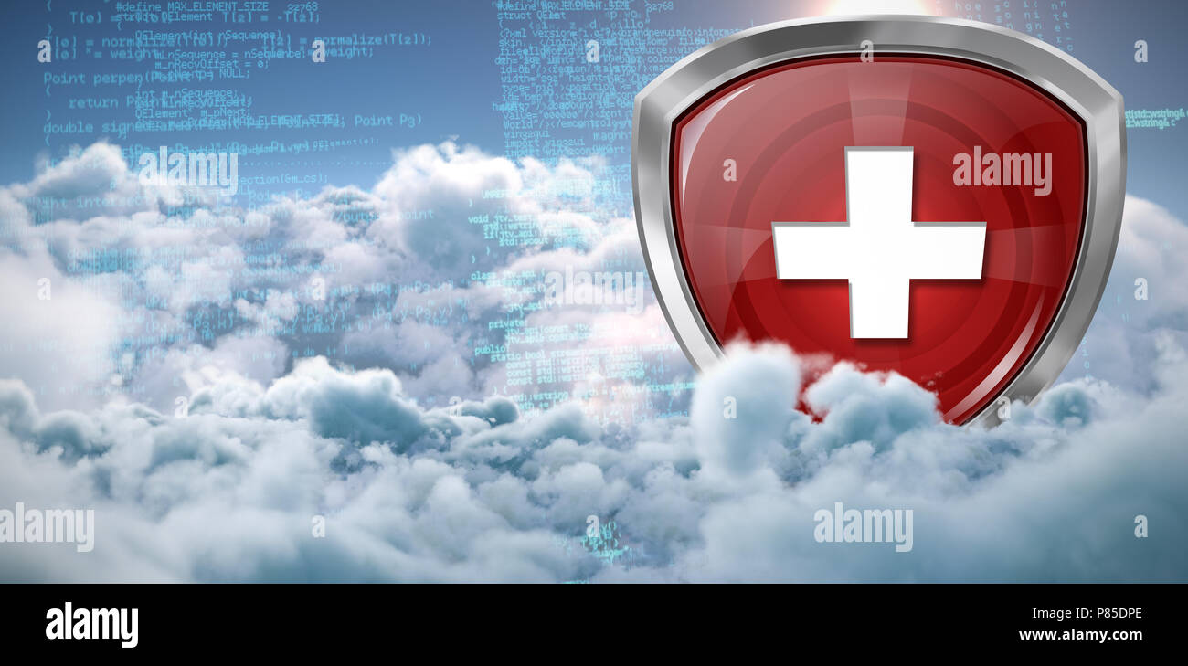 Composite image of red cross symbol Stock Photo - Alamy