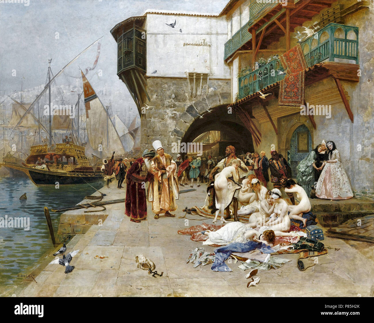 Charles Edouard Delort High Resolution Stock Photography and Images - Alamy