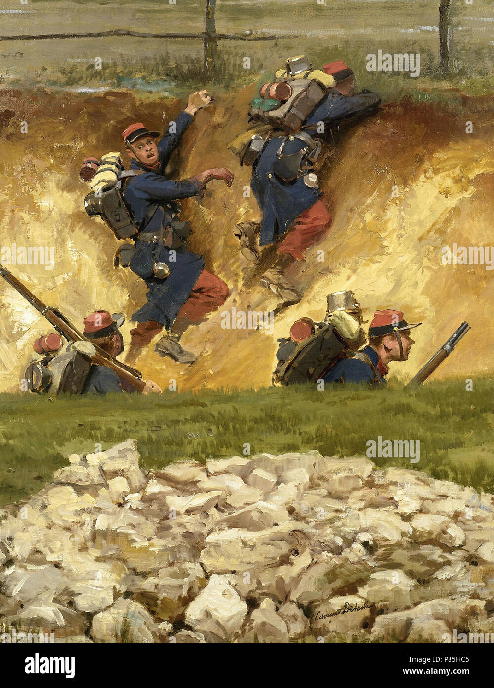 Battle of champigny hi-res stock photography and images - Alamy