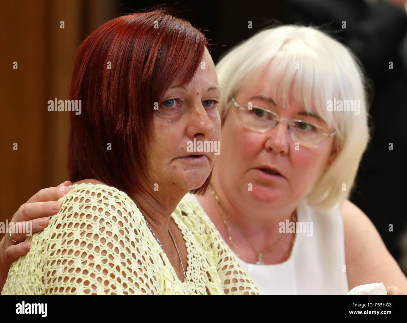 Left to right mandy duncan and marion mcfarlane hi-res stock ...