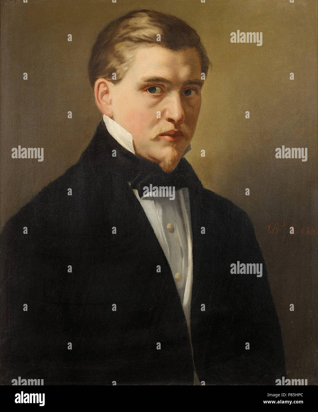 Leickert Charles Henri Joseph - Self Portrait Stock Photo - Alamy